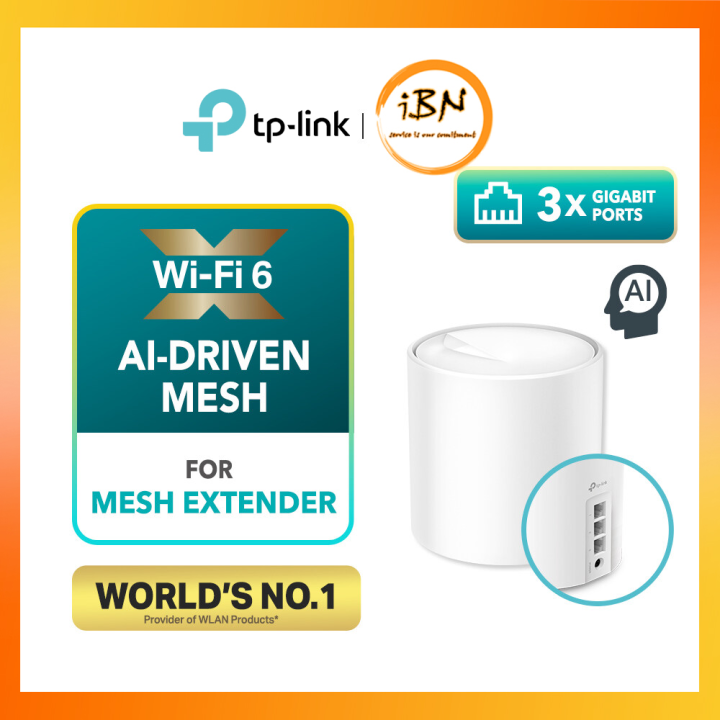 TP-Link ax3000 whole home AI-driven WiFi 6 mesh WiFi router or AP mode ...