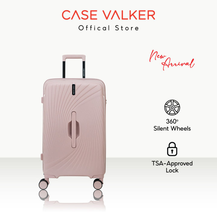 Case Valker TUNA PP Hard Case TSA Lock YKK Zipper Suitcase Sport Luggage Bag (20" / 24" / 28 ...