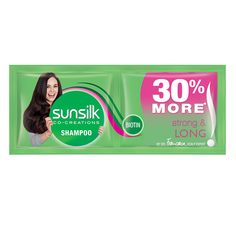 SUNSILK SHAMPOO STRONG AND LONG SACHET MULTIPACK 13ML (12 PCS) | Lazada PH