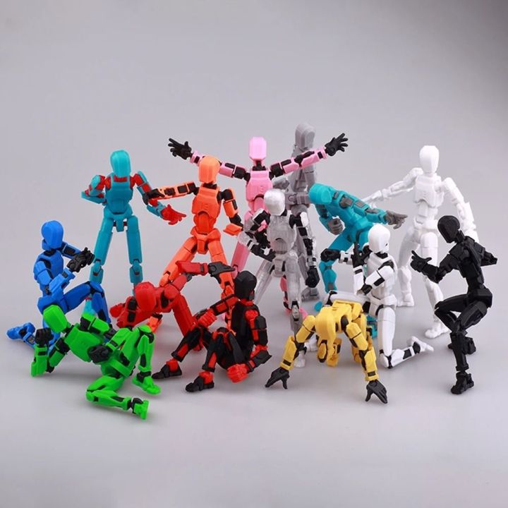 TAO MAX Multi-Jointed Movable Robot Model Doll Figures Toys 3D Printed ...