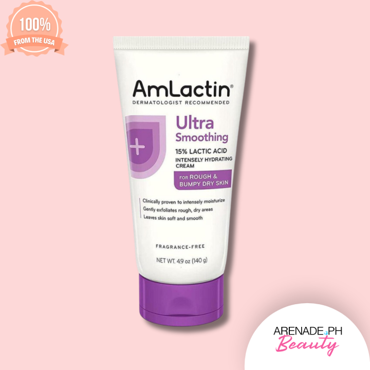 AmLactin Ultra Smoothing Intensely Hydrating Cream (4.9 oz / 140 g ...