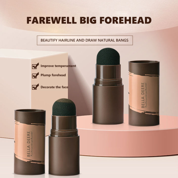 Waterproof Long Lasting Brow Powder Stamp Hide Bald Edges Hair Root ...