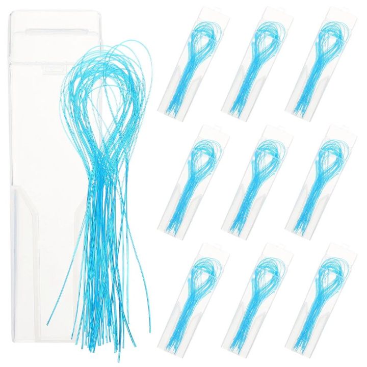 10 Boxes Dental Floss Threader Toys Orthodontics Bridge Aid Threaders ...