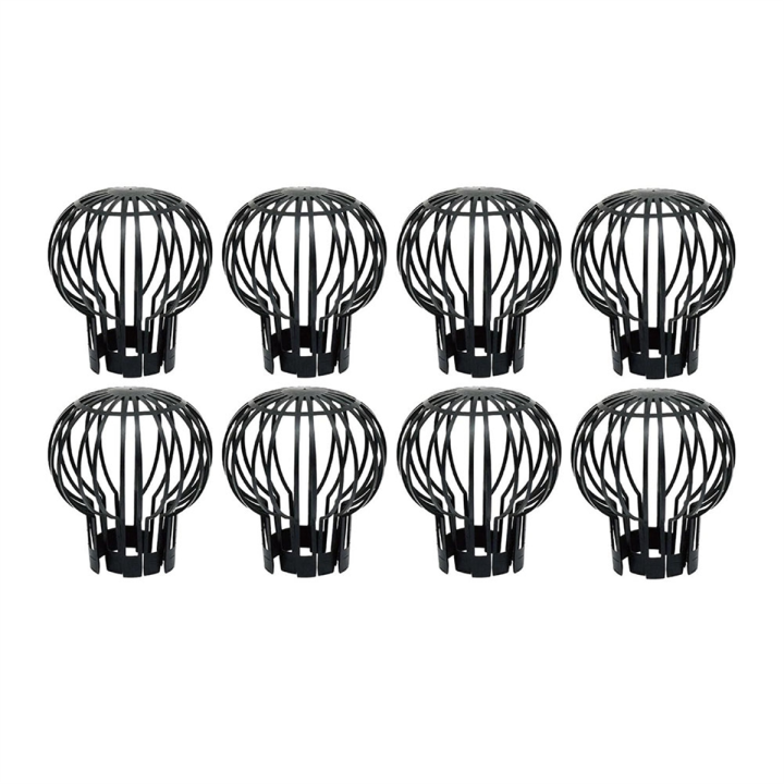 (JFTU) 8Pcs Plastic Gutter Guards, Downpipe Leaf Guard, Downspout ...