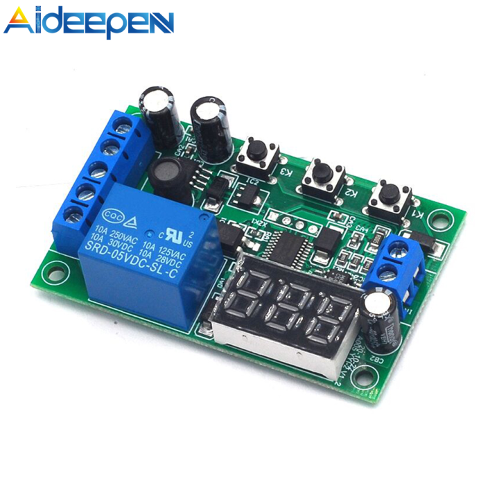 [100% original] Aideepen DC Current Detection Module Relay Digital Display Overcurrent Alarm ...