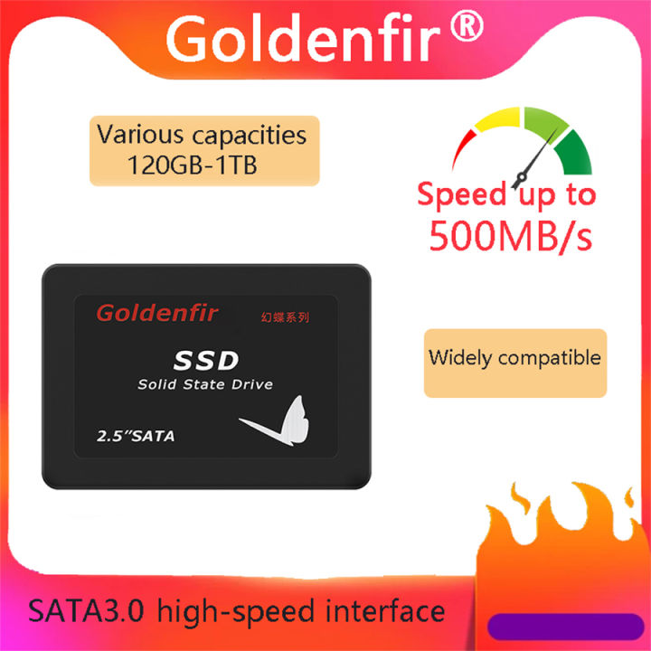 Goldenfir D800 SSD 120GB 180GB 720GB 960GB 1TB 2.5 Internal Solid State Drive SATAIII 6GB/s ...