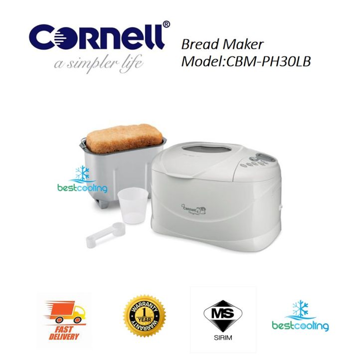 CORNELL CBM-PH30LB BREAD MAKER | Lazada