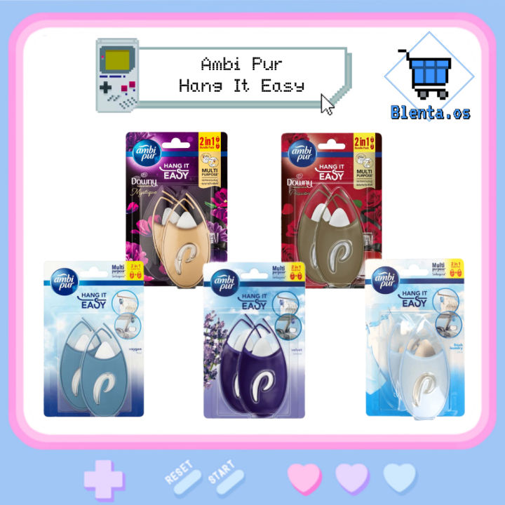 Ambi Pur Hang It Easy 4.5ml(Single/Twin Pack)Downy Mystique/Passion ...