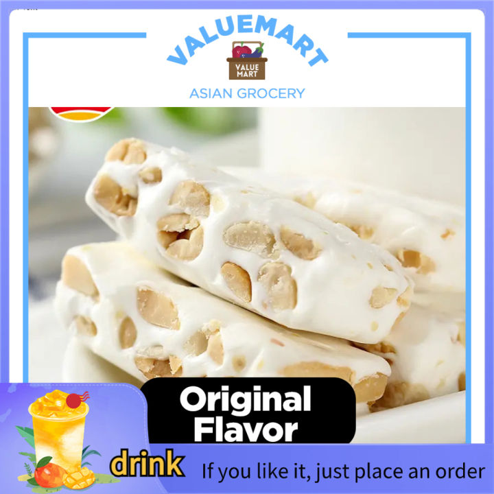 between-meal nibblesOriginal Nougat Milky Chewy Candy by Piece (Chinese ...