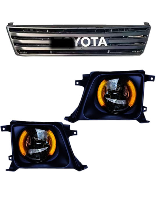 Toyota Dominator LC95 Lens Modification LC90 Headlight 2700 3400 BAIC ...