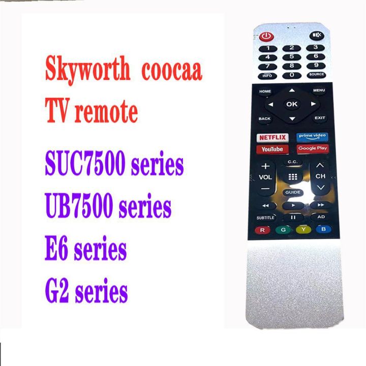 Coocaa Skyworth REMOTE Smart TV Remote Control (Original) TB5000 UB5100 ...