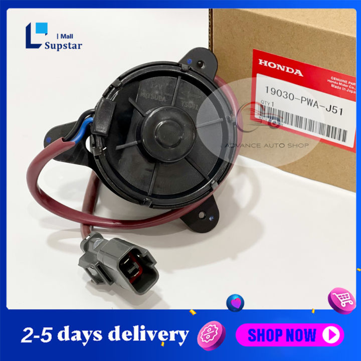 Car Motor Fan Triangular Car Radiator Honda Fit / Jazz / City Radiator Fan Motor 2002-2008 19030 ...