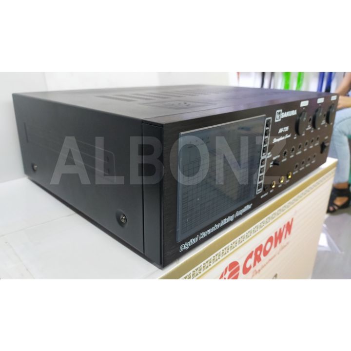 Original Sakura AV-735 (700W x 2) Digital Karaoke Mixing Amplifier | Lazada PH