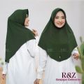 Bergo Jersy Hijab Instan kanisya Bahan Jersy Super Premium Ukuran[ L ...