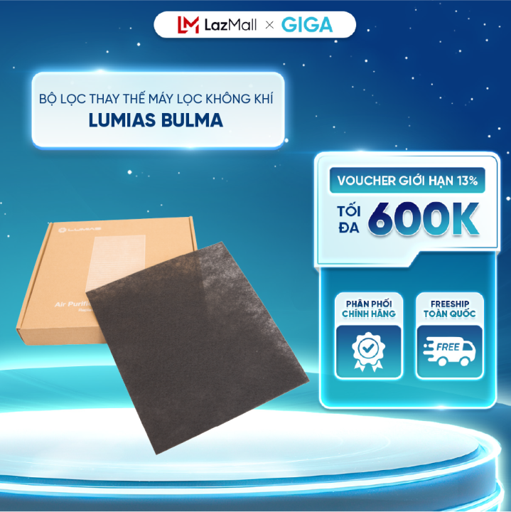Màng lọc thay thế máy lọc không khí Lumias Bulma - Hấp thụ mùi hôi ...