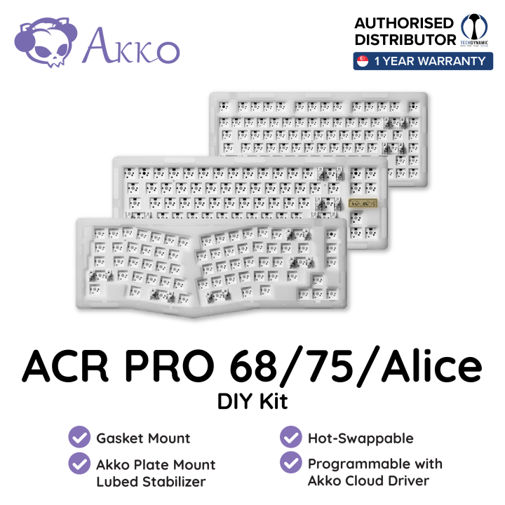 AKKO ACR PRO 68 Kit, ACR PRO 75 Kit, Alice Barebone Kit in 2 Color ...