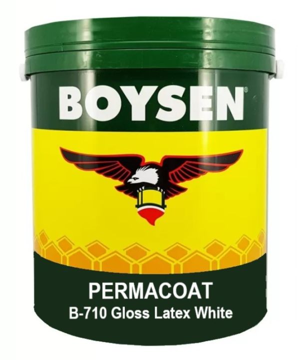 BOYSEN Permacoat B-710 Gloss Latex [WHITE] | Lazada PH
