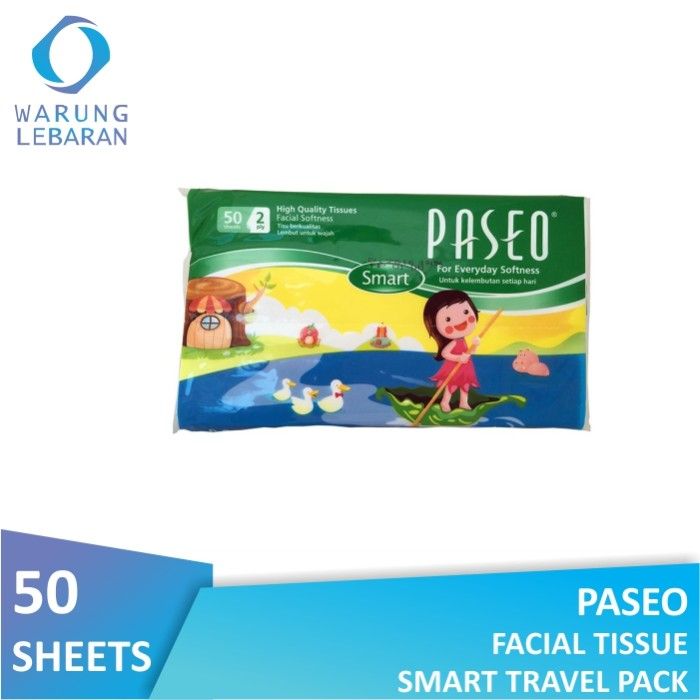 Paseo Smart Tissue Travel Pack 50s | Lazada Indonesia