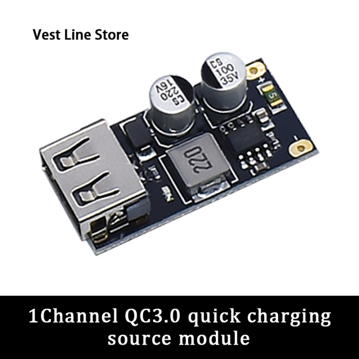 [CLS2404A เดี่ยว30K 150K QC2.0ทิชชู่พร่อง USB DC-DC QC3.0 6-32V 9V 12V 24V 3V 5V 12V 12V วัตถุ ...