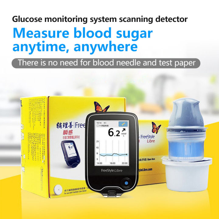 Abbott Freestyle Libre 24h Real Time Monitoring Blood Glucose Meter ...