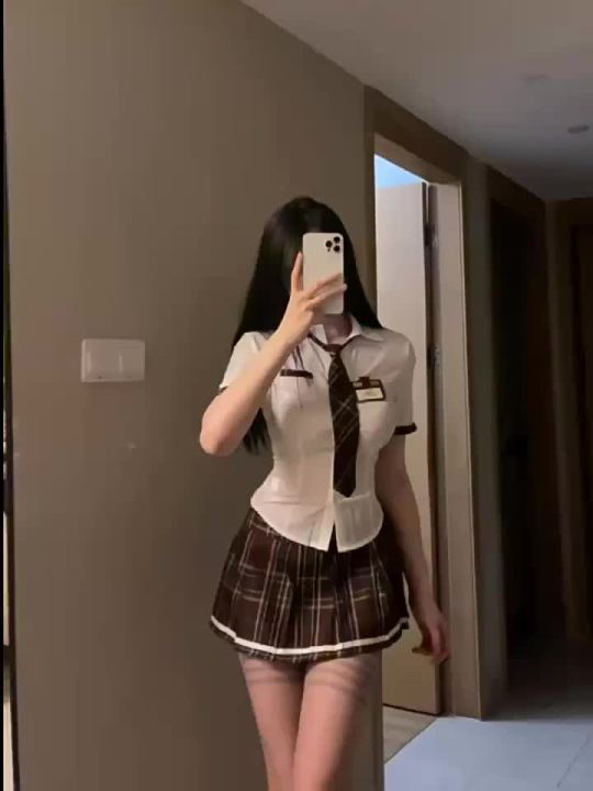 LZD Xianyi ชุดชั้นในเซ็กซี่ชุดนักเรียนเซ็กซี่ cos สิ่งล่อใจเครื่องแบบ jk กระโปรงสั้นชุดเดรส ...