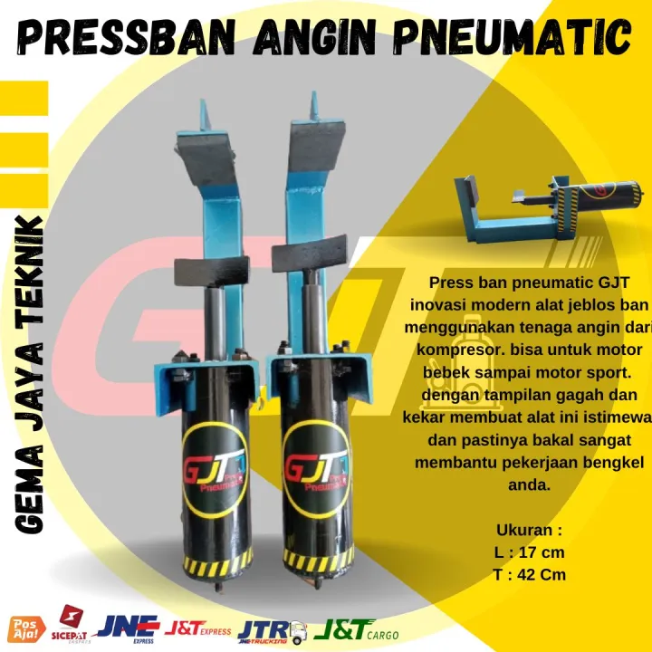 Press Ban Tubles Pneumatic Alat Penjeblos Ban Tenaga Angin GJT Original ...