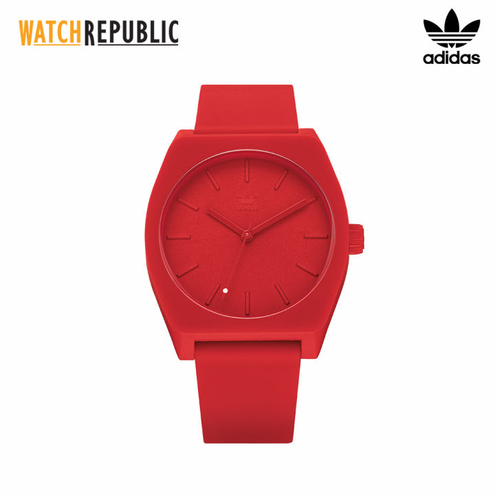 Adidas ProcessSp1 Red Rubber Watch For Men AZ10191-00 | Lazada PH
