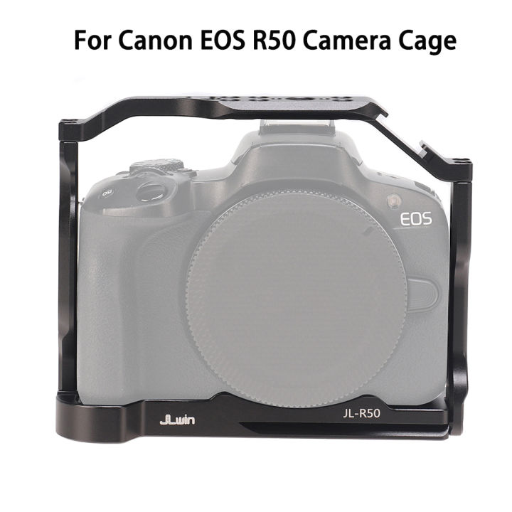 Camera Cage for Canon EOS R50 All-in-one Cage with 14";-20 Hole ARRI 38 ...