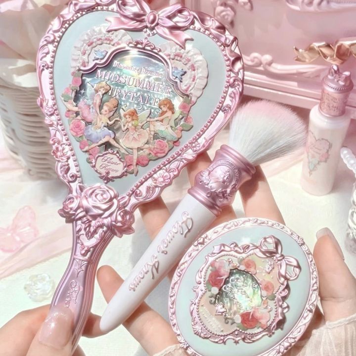 Flower Know Mirror Moonlight Mermaid New Handheld Makeup Mirror Starry ...
