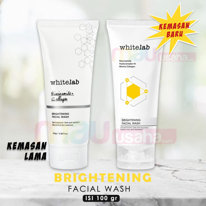 Whitelab Brightening Facial Wash / Face Wash White Lab Original Sabun ...
