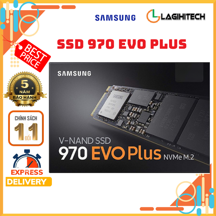 Ổ Cứng Gắn Trong Ssd Samsung 970 Evo Plus 500gb 1tb 2tb Nvme M2 Bảo