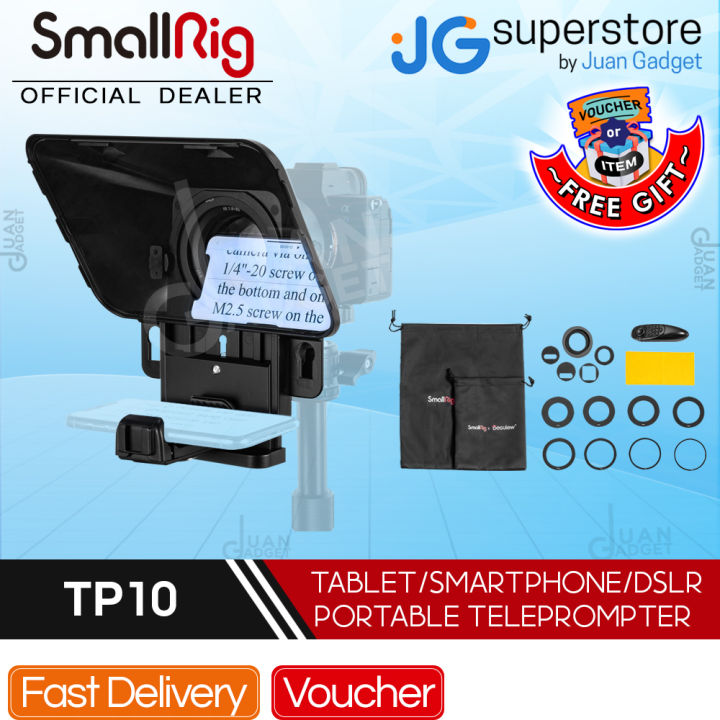 SmallRig x Desview TP10 Portable Teleprompter with Ultra Wide Lens ...