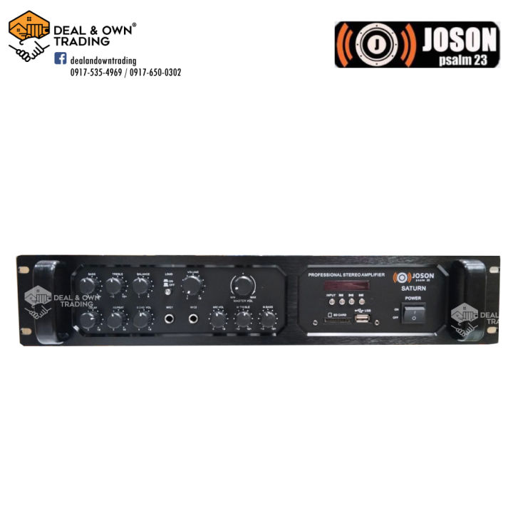 JOSON SATURN INTEGRATED PROFESSIONAL AMPLIFIER | Lazada PH