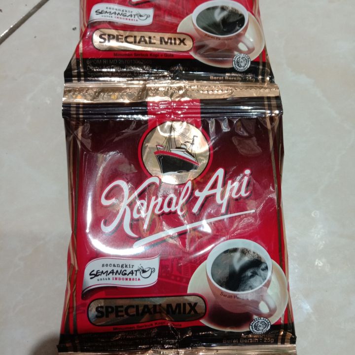 KOPI KAPAL API SACHET RENCENG | Lazada Indonesia