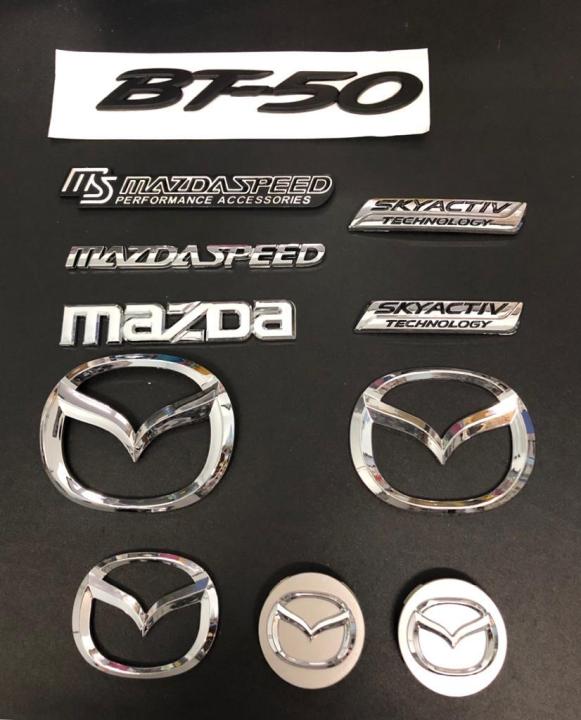 Mazda logo Front Rear Logo Emblem Mazdaspeed Metal | Lazada