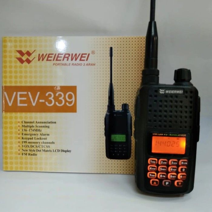 HT WEIERWEI VEV-339 VHF | Lazada Indonesia