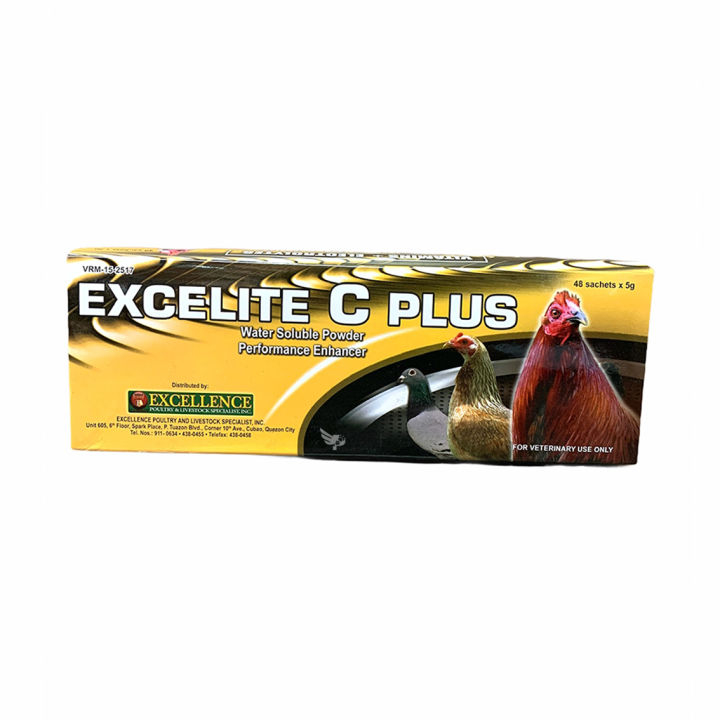 Excelite C Plus 5g - sold per box - 48 sachets - Excellence - Pigeon ...