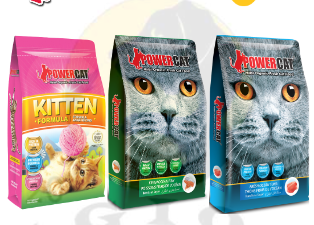 PowerCat / powerkitten Organic Halal Dry Cat Food - 1kg Repacked ...