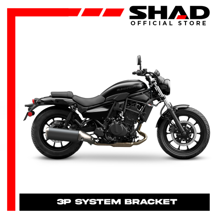 SHAD 3P System Side Bracket Kawasaki Eliminator 500 2024-2025 | Lazada PH