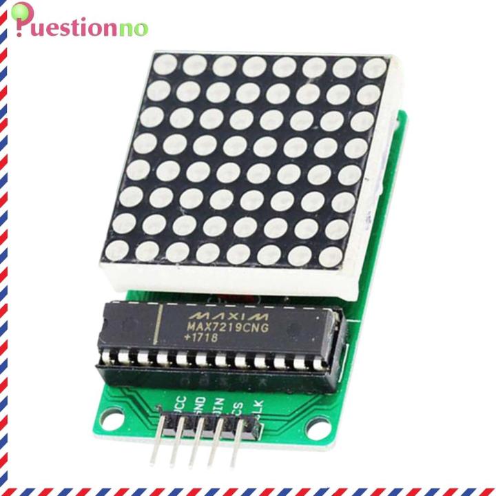 Max7219 Mcu Led Display Control Module With Input Output Interface Microcontroller Module 