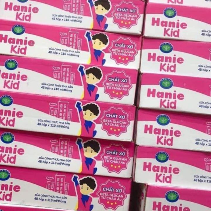 [ Date 11/2024] Thùng Sữa bột pha sẳn Hanie kid 180ml Cho trẻ biếng ăn ...