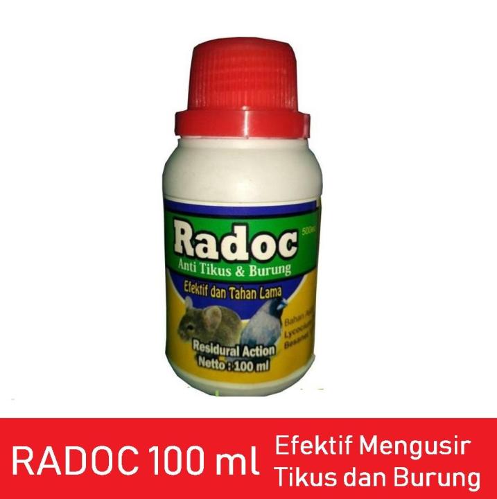 Radoc 100ml Obat Pengusir Hama Tikus Dan Burung Pipit Sawah Bintang Berkah | Lazada Indonesia