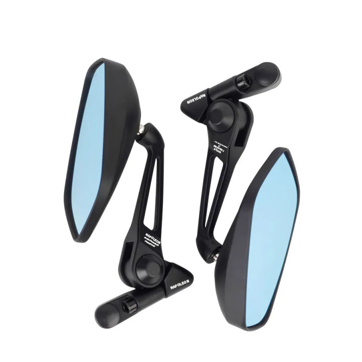 AMShop Street King Side Mirror V2 Universal Motorcycle Rear View Mirror ...