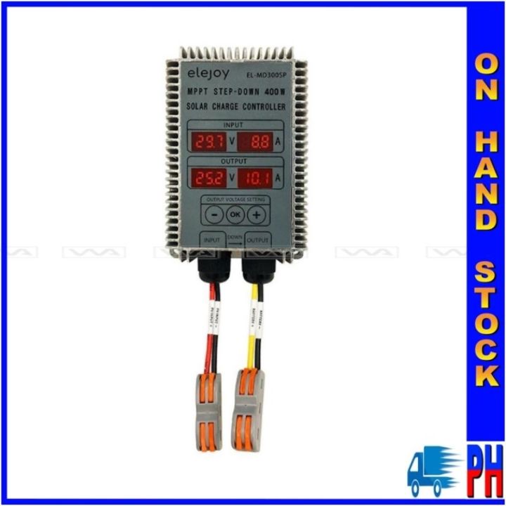 ELEJOY 200W 400W MPPT SOLAR CHARGE CONTROLLER SCC Step-down Real-time ...