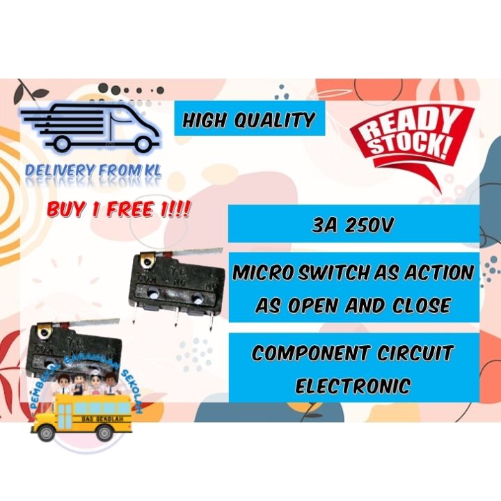 SUIS MIKRO BELI 1 PERCUMA 1 (2 PCS ) @ MICRO SWITCH BUY 1 FREE 1 (2 PCS ...