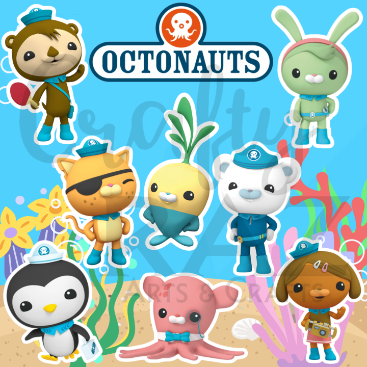 Octonauts Stickers (9 pcs per sheet/set) | Lazada PH