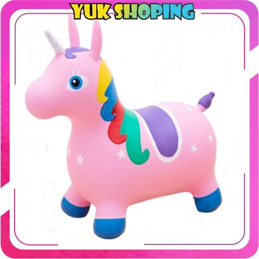 YUKSHOPING ANIMAL JUMPING MUSIK KIJANG/MAINAN KUDA KUDAAN/MAINAN ANIMAL ...