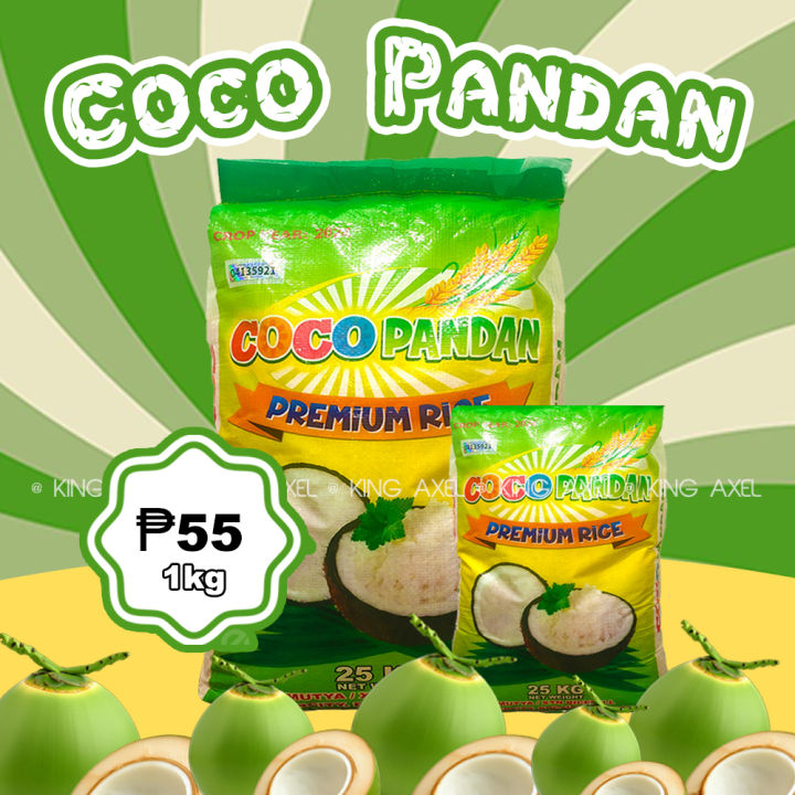 KingAxel 1KG COCO PANDAN RICE PREMIUM RICE (Repacked) | Lazada PH