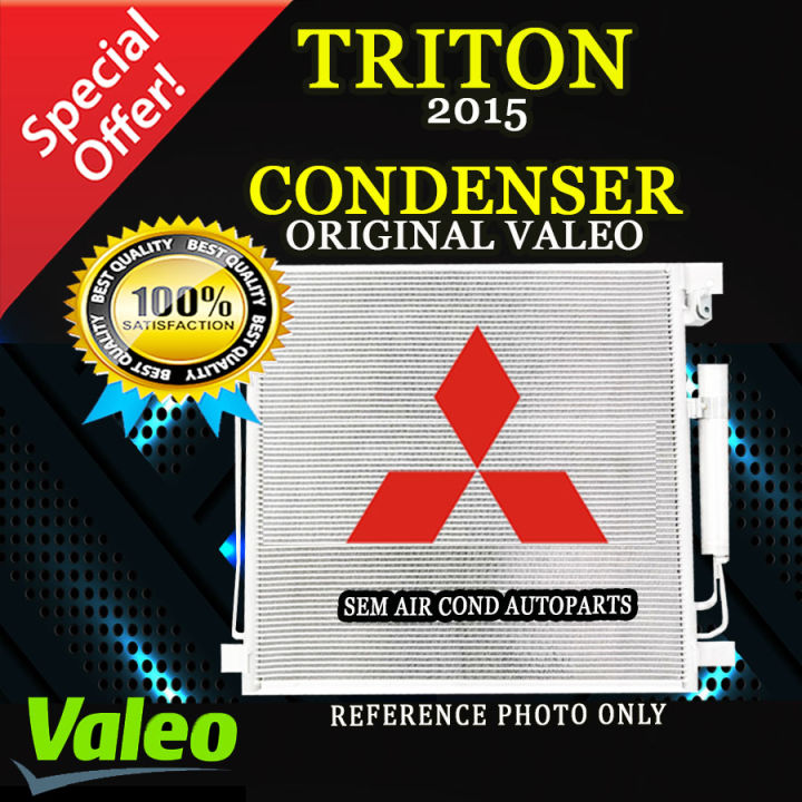 MITSUBISHI TRITON 2015 YEAR ORIGINAL VALEO CONDENSER/ KONDENSER (CAR ...