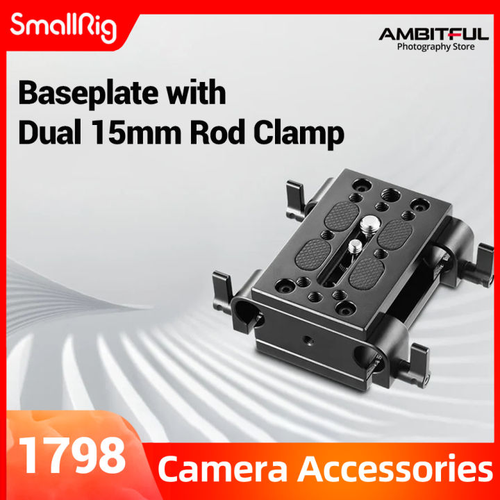 SmallRig Camera Mounting Plate Tripod Monopod Mounting Plate with 15mm ...